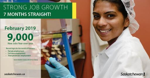 Saskatchewan Sees Record Job Growth In February | News and Media ...