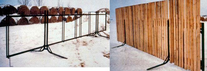 Portable Windbreak Fences | Cattle | Government of Saskatchewan