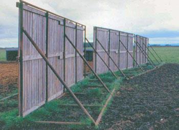 Portable Windbreak Fences | Cattle | Government of Saskatchewan