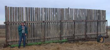 Portable Windbreak Fences | Cattle | Government of Saskatchewan