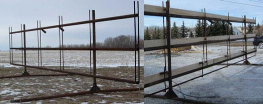 Portable Windbreak Fences | Cattle | Government of Saskatchewan