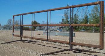 Portable Windbreak Fences | Cattle | Government of Saskatchewan