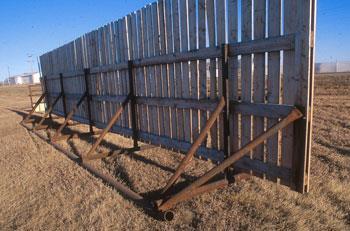 Portable Windbreak Fences | Cattle | Government of Saskatchewan